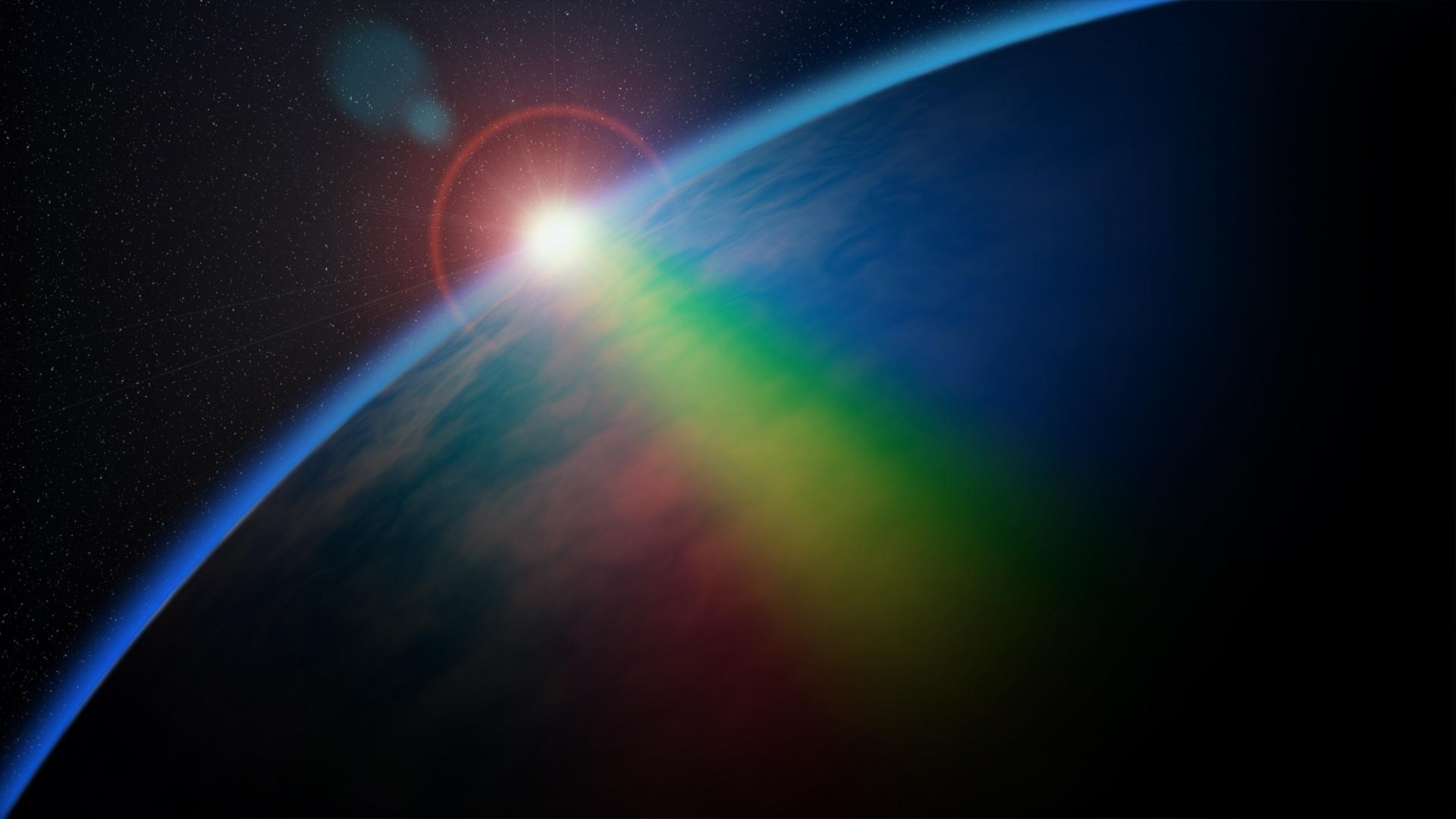 Rainbow Planet Wallpapers - Top Free Rainbow Planet Backgrounds ...