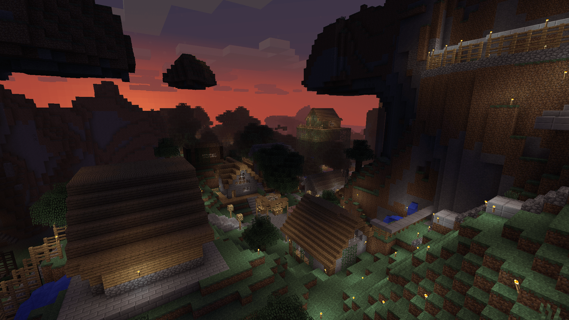 Minecraft Village Wallpapers - Top Free Minecraft Village Backgrounds ...