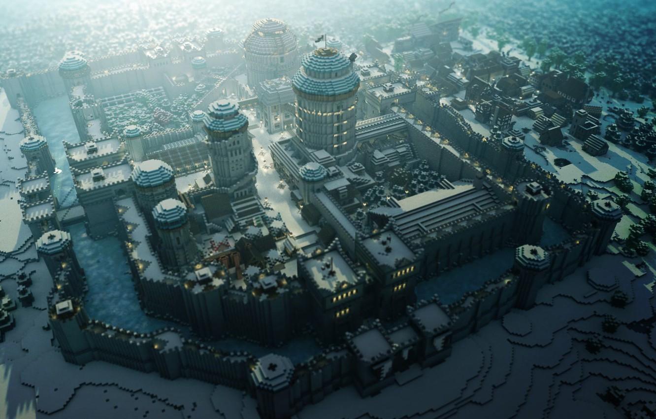 Minecraft Winter Wallpapers - Top Free Minecraft Winter Backgrounds ...