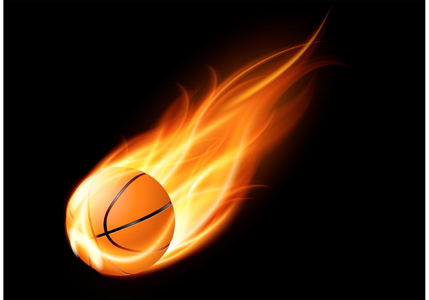 Flaming Basketball Wallpapers - Top Free Flaming Basketball Backgrounds ...