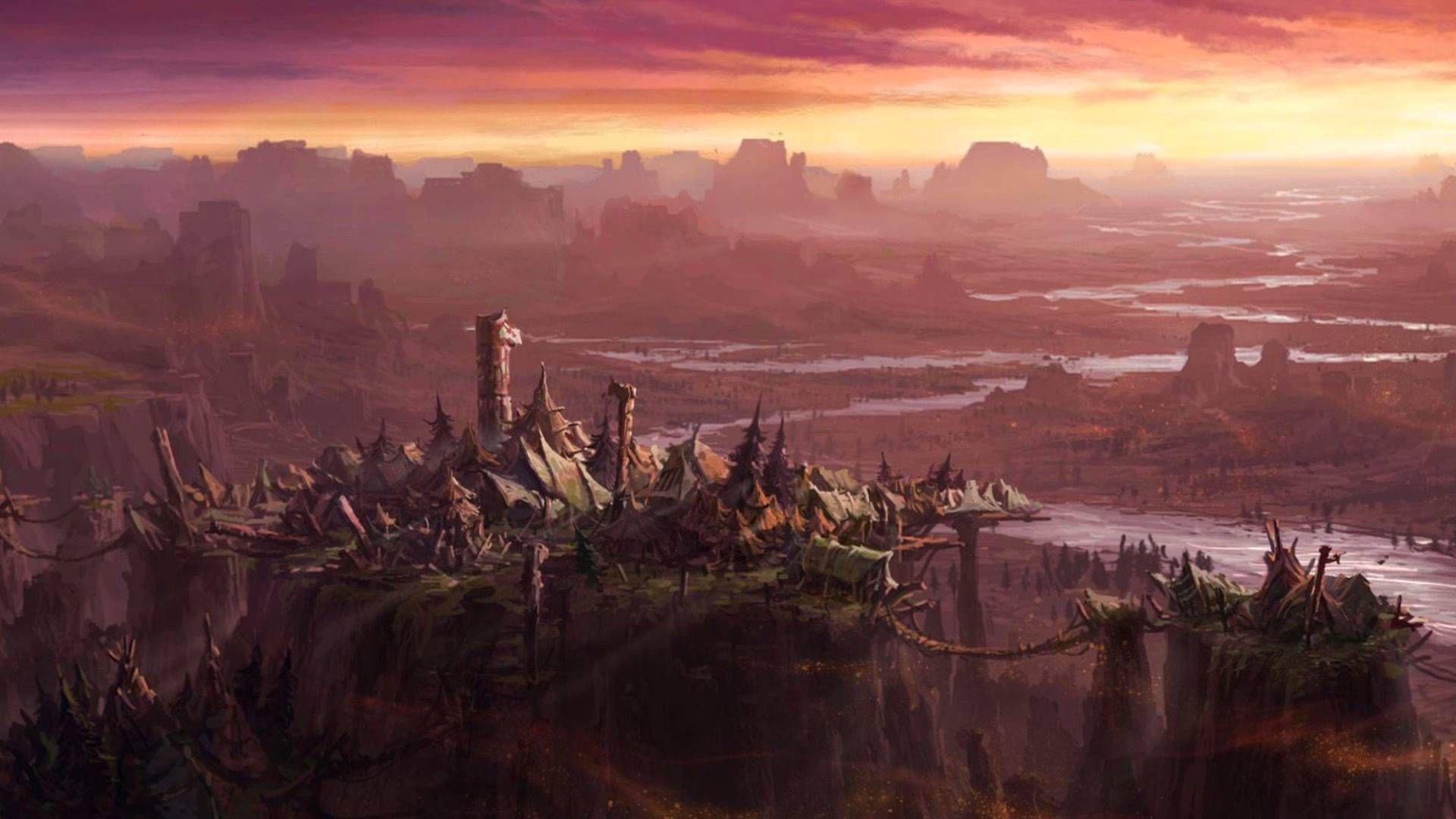 World of Warcraft Landscape Wallpapers - Top Free World of Warcraft ...