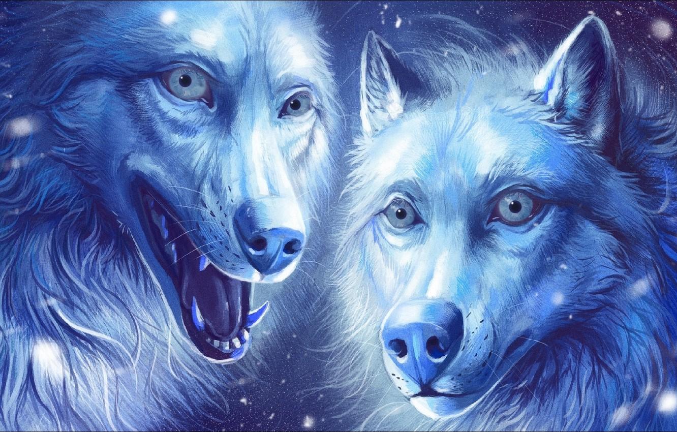 Dual Monitor Wolf Wallpapers - Top Free Dual Monitor Wolf Backgrounds ...