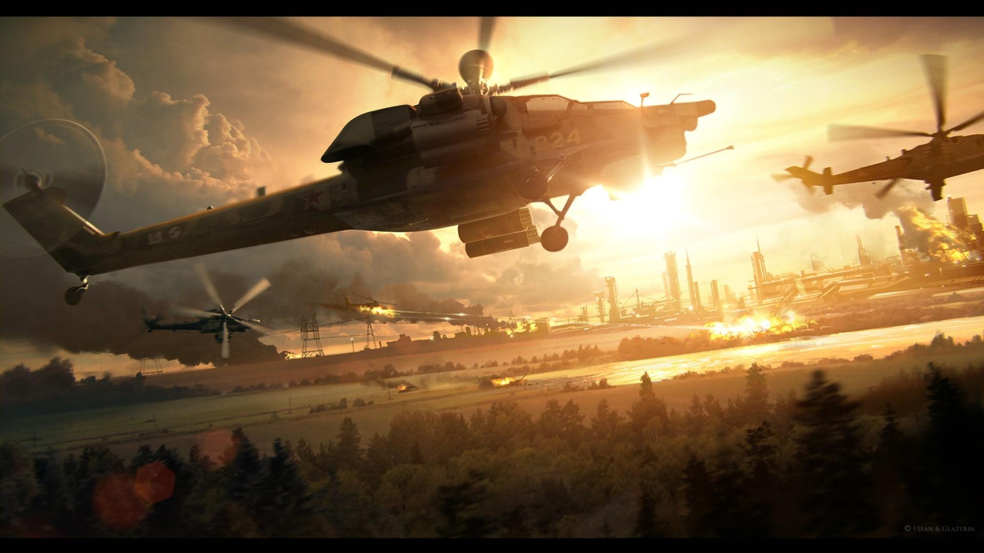 Attack Helicopter Wallpapers - Top Free Attack Helicopter Backgrounds - WallpaperAccess