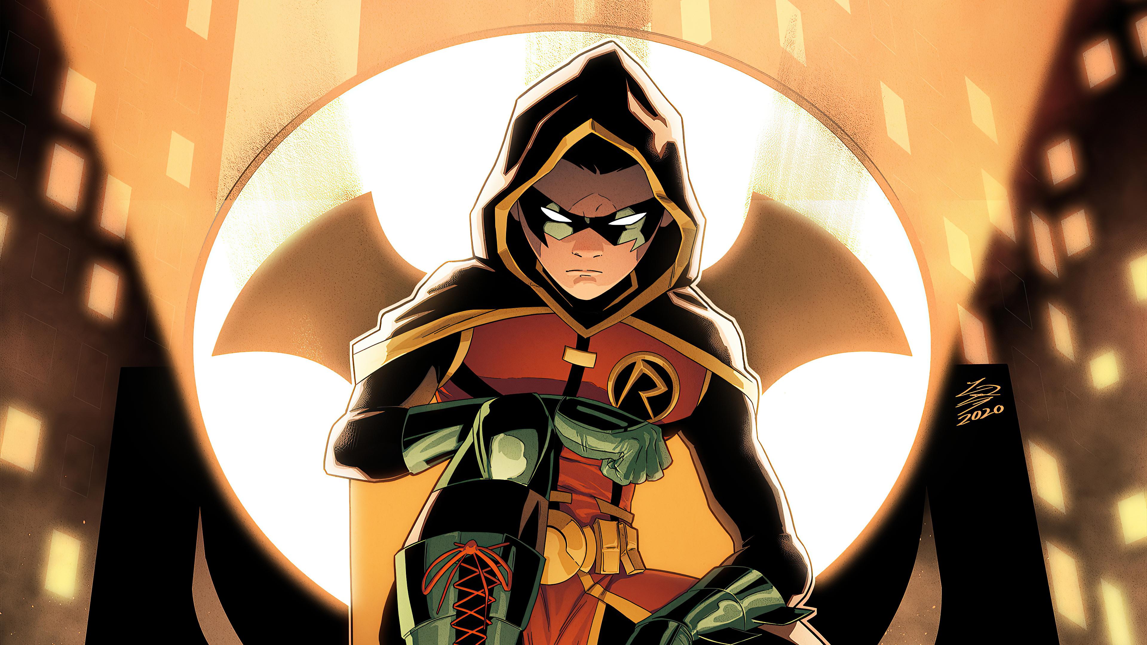 Robin Damian Wayne Wallpapers - Top Free Robin Damian Wayne Backgrounds - WallpaperAccess