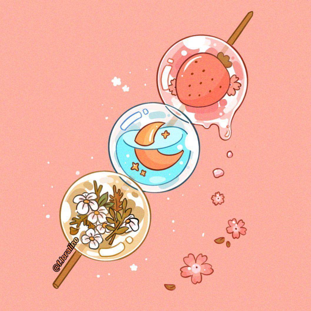 Kawaii Dango Wallpapers - Top Free Kawaii Dango Backgrounds ...