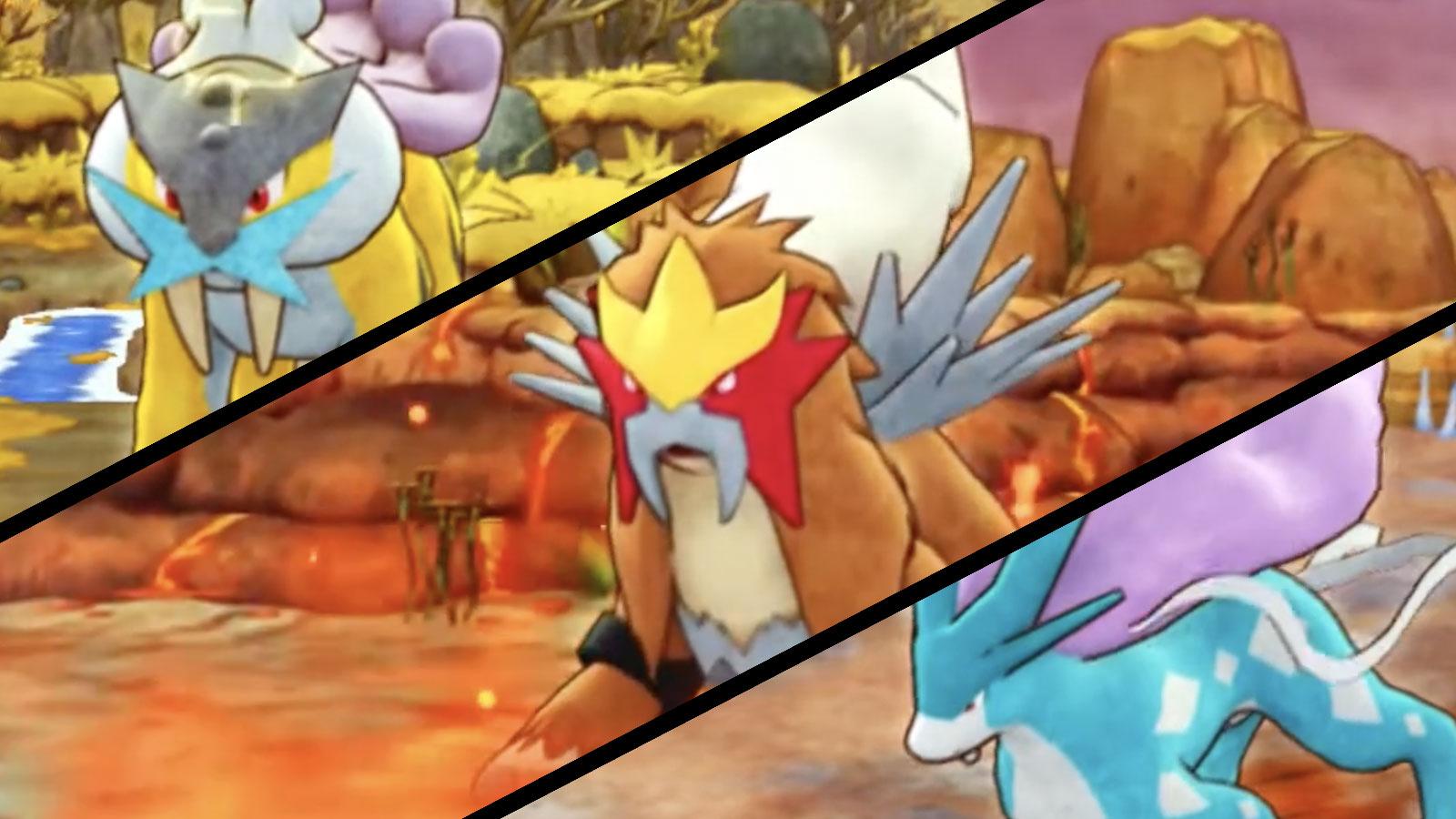Suicune Entei Raikou Wallpapers - Top Free Suicune Entei Raikou ...