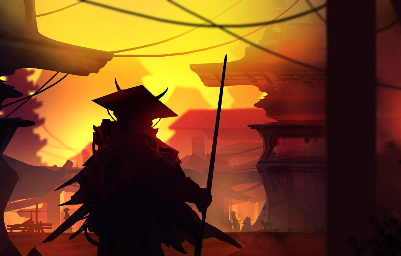 Samurai Landscape Wallpapers - Top Free Samurai Landscape Backgrounds - WallpaperAccess