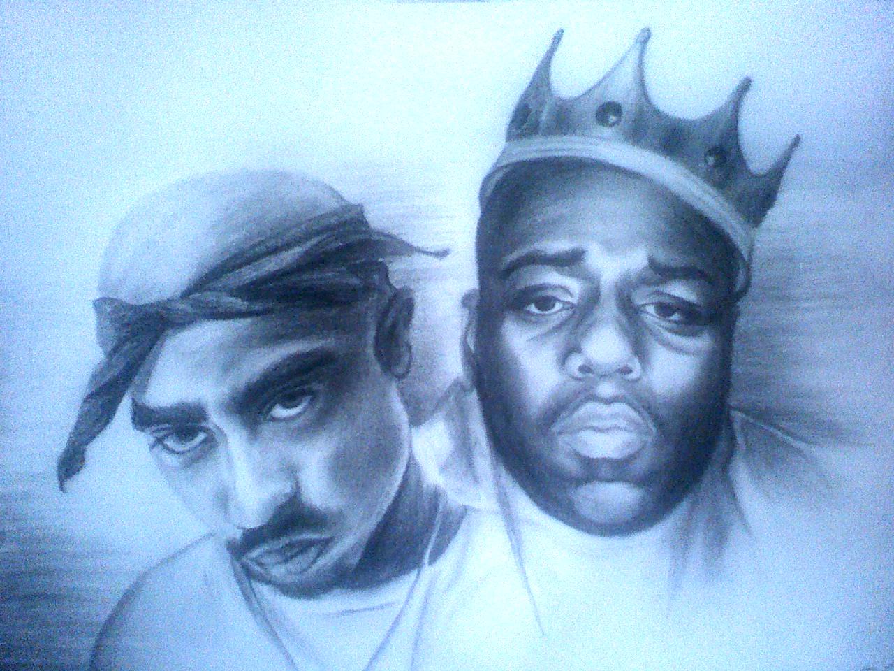 2Pac and Biggie Wallpapers - Top Free 2Pac and Biggie Backgrounds ...