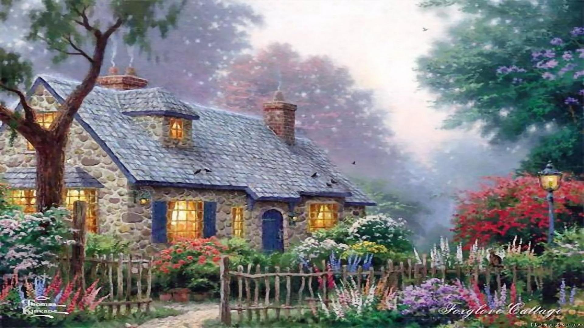 Thomas Kinkade Summer Wallpapers - Top Free Thomas Kinkade Summer ...