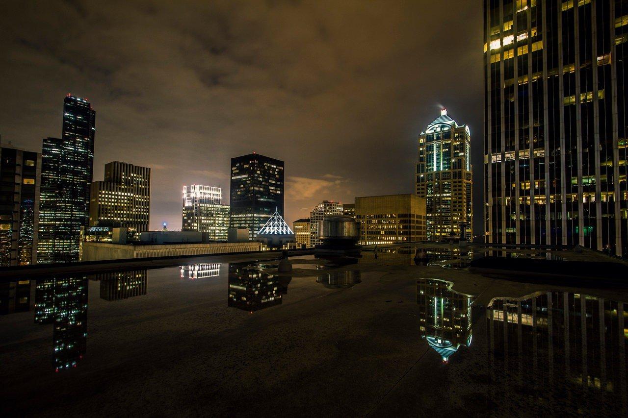 Rooftop at Night Wallpapers - Top Free Rooftop at Night Backgrounds ...