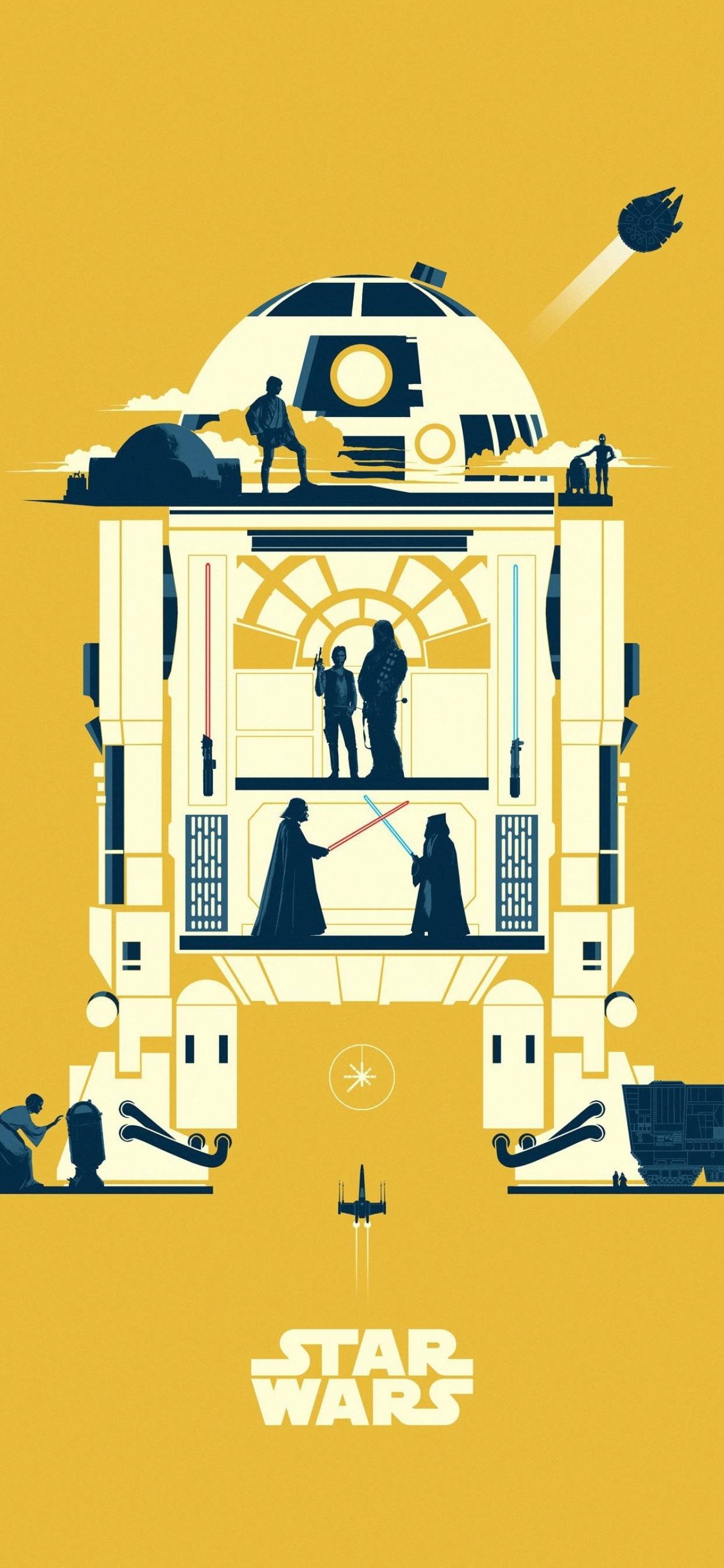 R2-D2 iPhone Wallpapers - Top Free R2-D2 iPhone Backgrounds ...