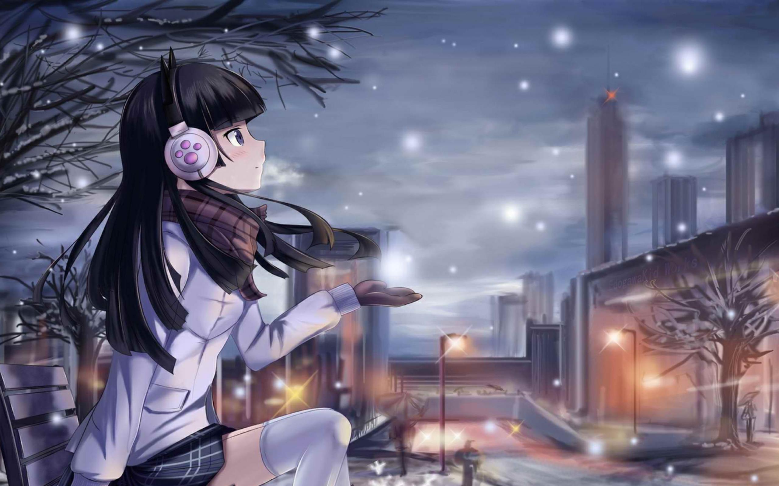 Girl Listening to Music Wallpapers - Top Free Girl Listening to Music ...