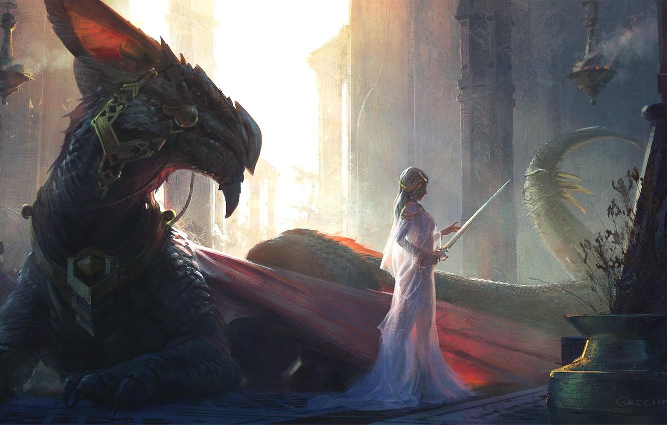 Dragon and Princess Wallpapers - Top Free Dragon and Princess ...