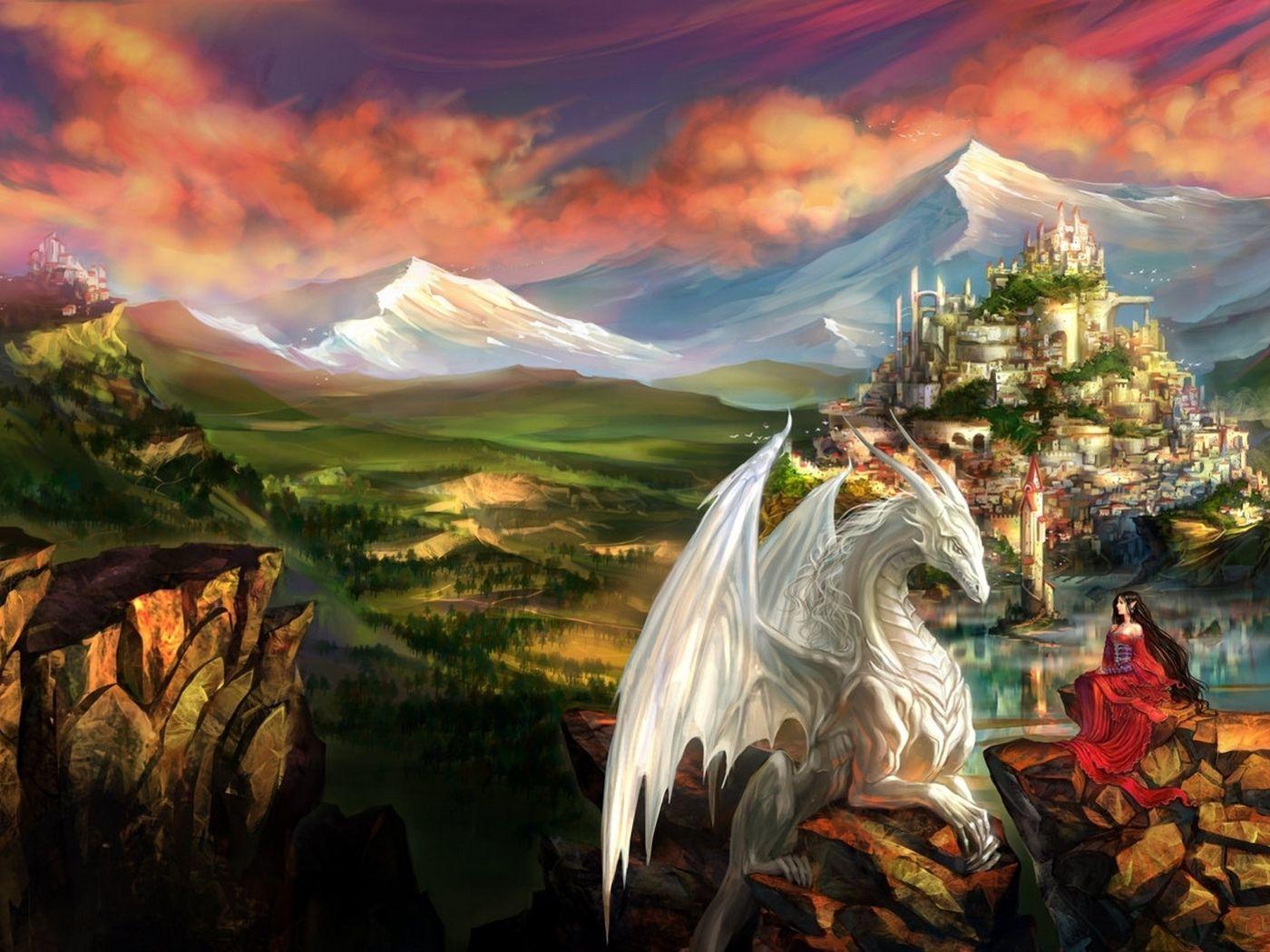 Dragon and Princess Wallpapers - Top Free Dragon and Princess ...
