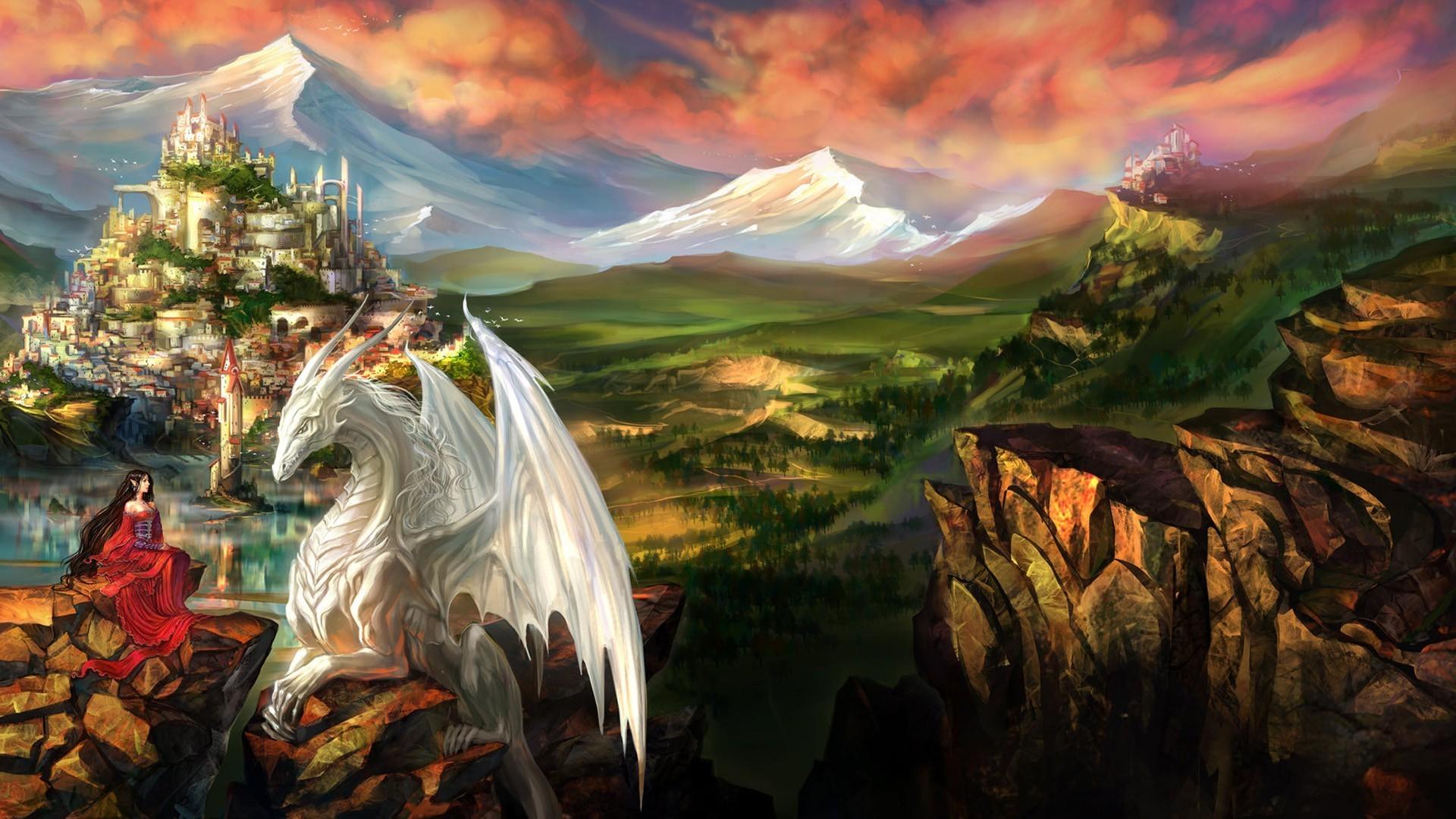 Dragon and Princess Wallpapers - Top Free Dragon and Princess ...