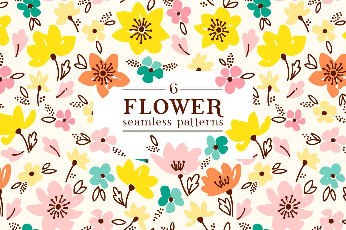 Flower Pattern Desktop Wallpapers - Top Free Flower Pattern Desktop ...