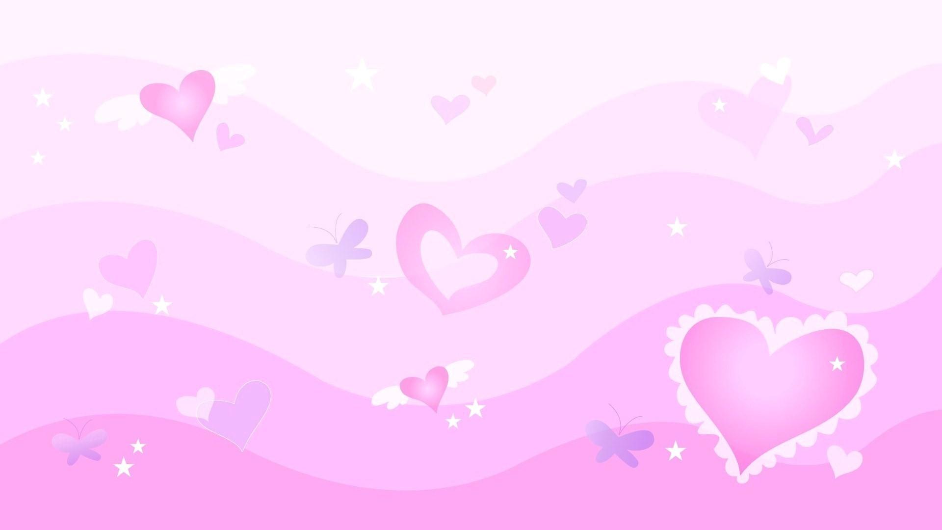 Light Pink Heart Wallpapers - Top Free Light Pink Heart Backgrounds ...