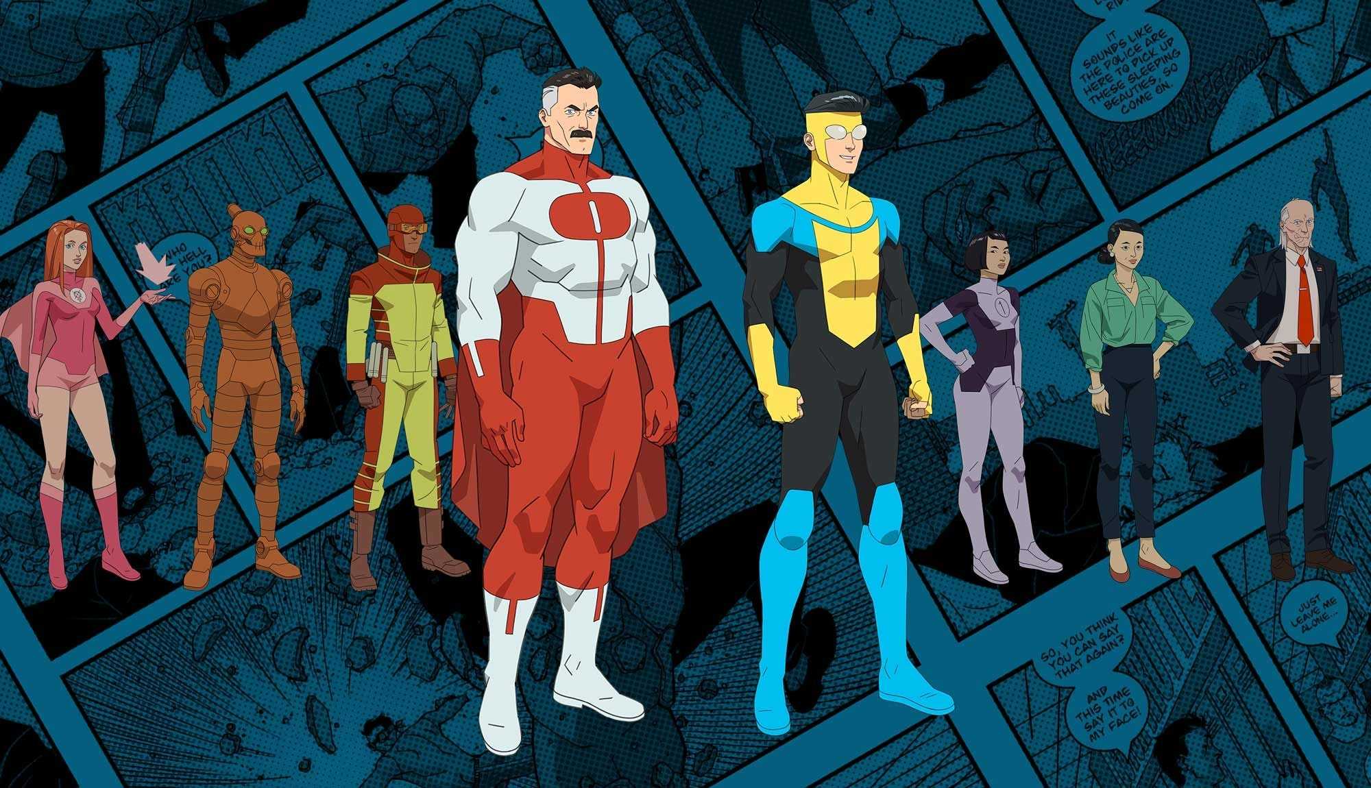 Omni Man Wallpapers - Top Free Omni Man Backgrounds - WallpaperAccess