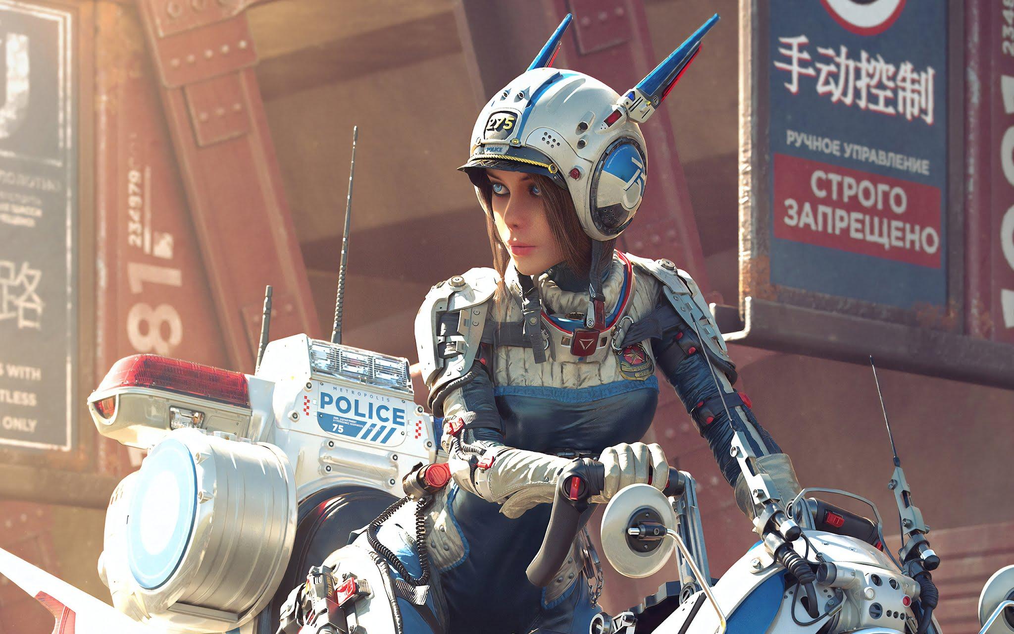 Police Girl Wallpapers - Top Free Police Girl Backgrounds - WallpaperAccess