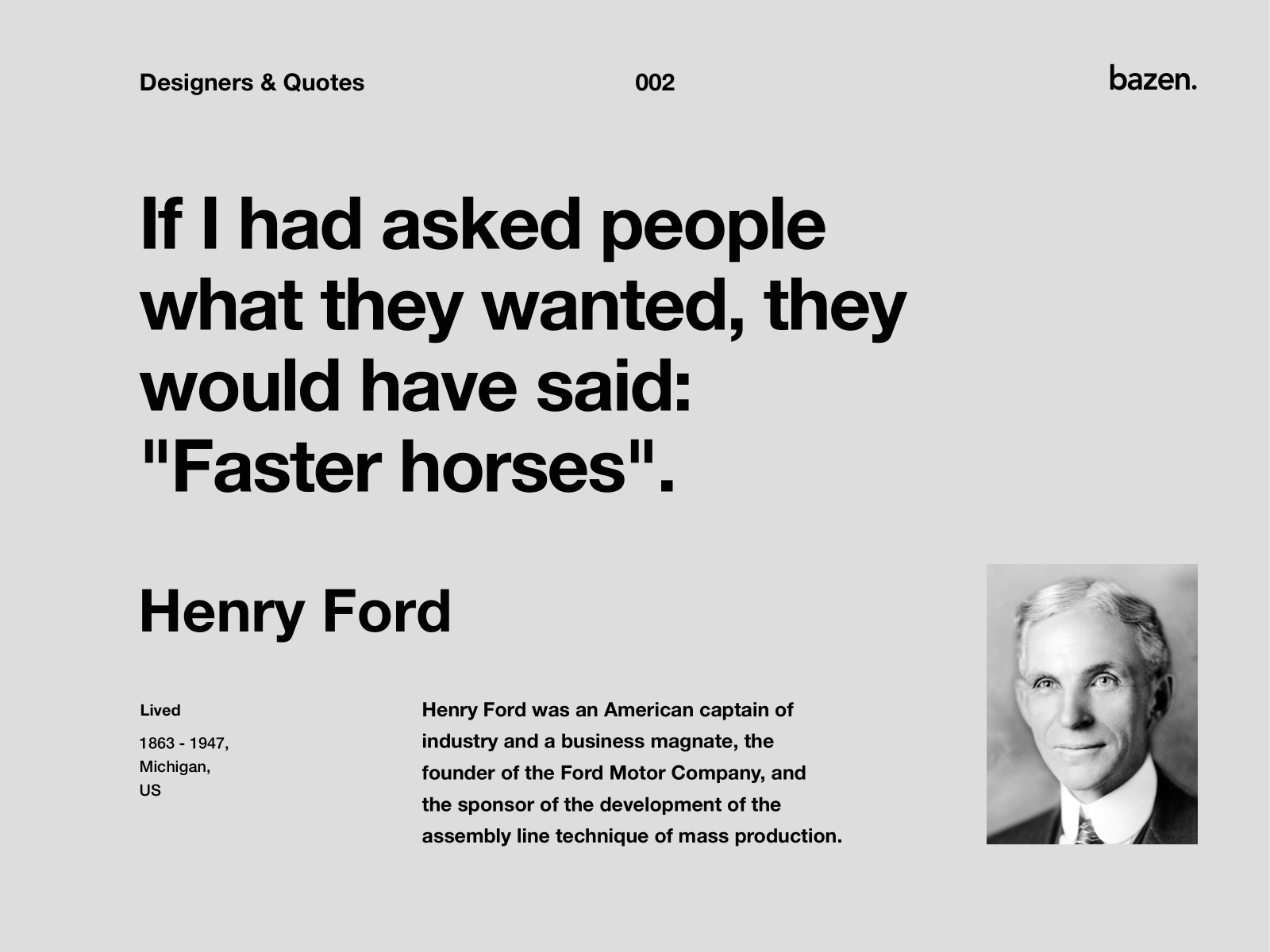 Henry Ford Wallpapers - Top Free Henry Ford Backgrounds - WallpaperAccess