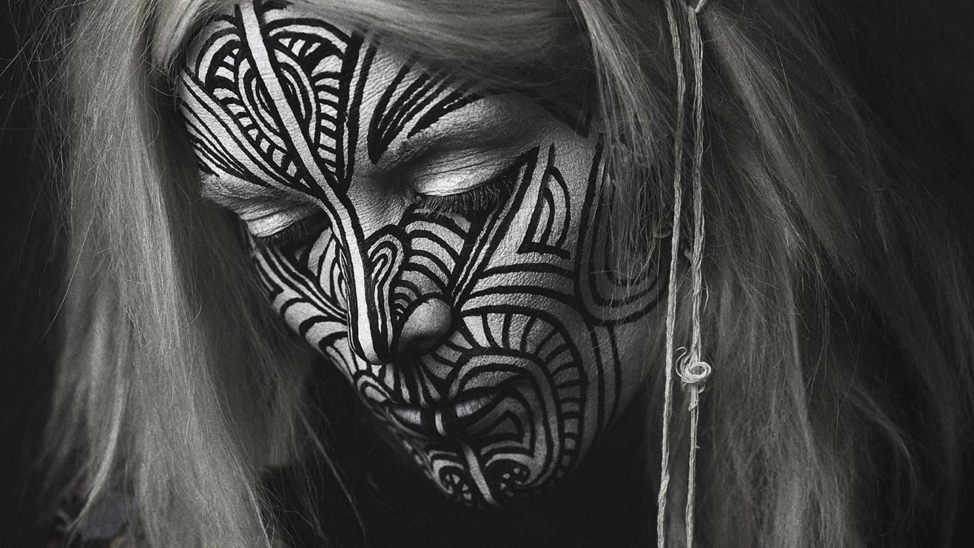 Face Paint Wallpapers - Top Free Face Paint Backgrounds - WallpaperAccess