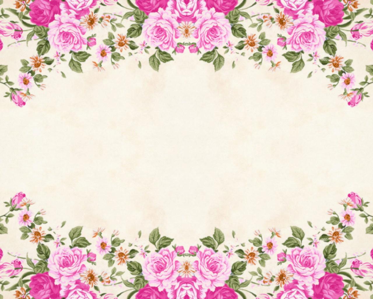 Floral Border Wallpapers - Top Free Floral Border Backgrounds ...