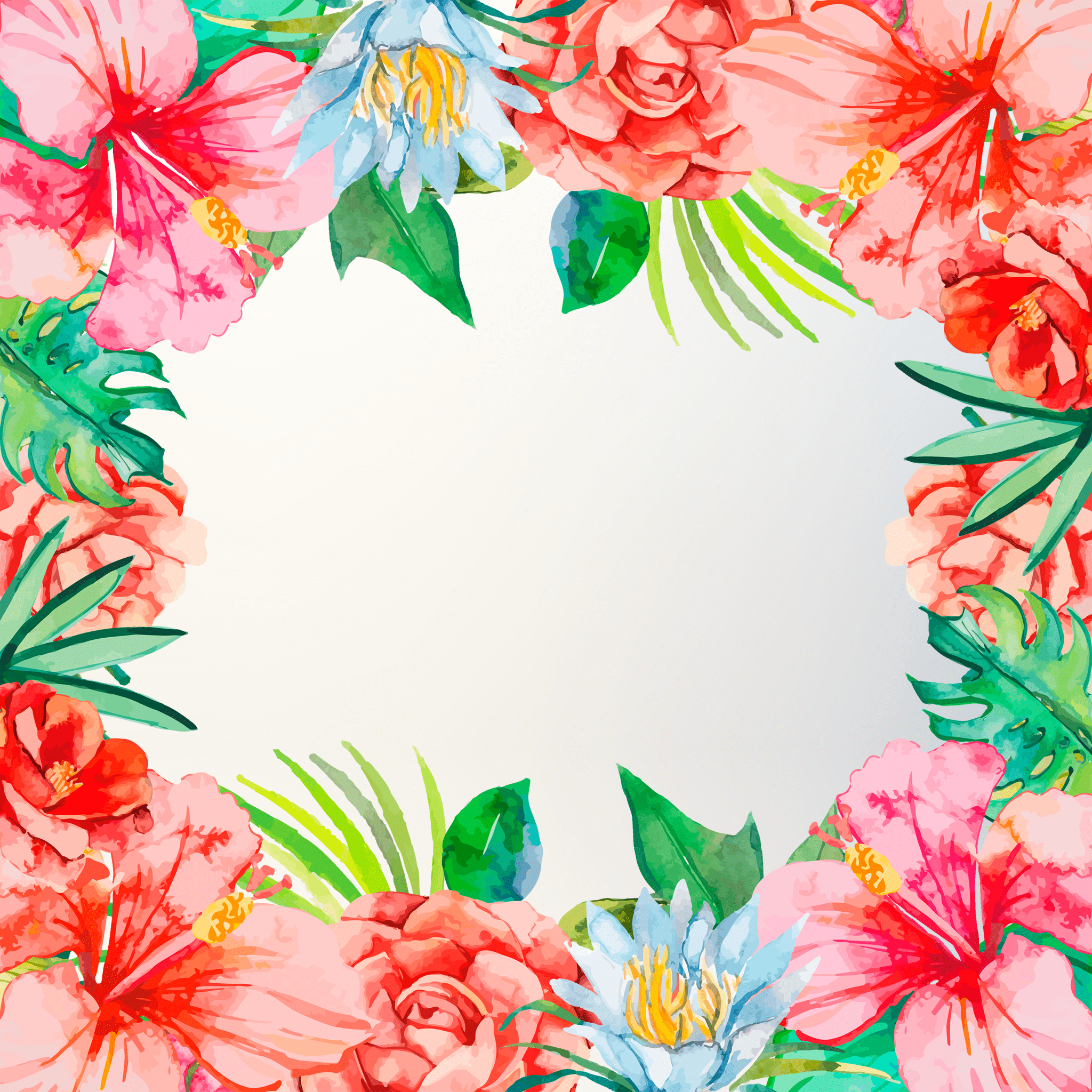 Flower Border Wallpapers - Top Free Flower Border Backgrounds ...