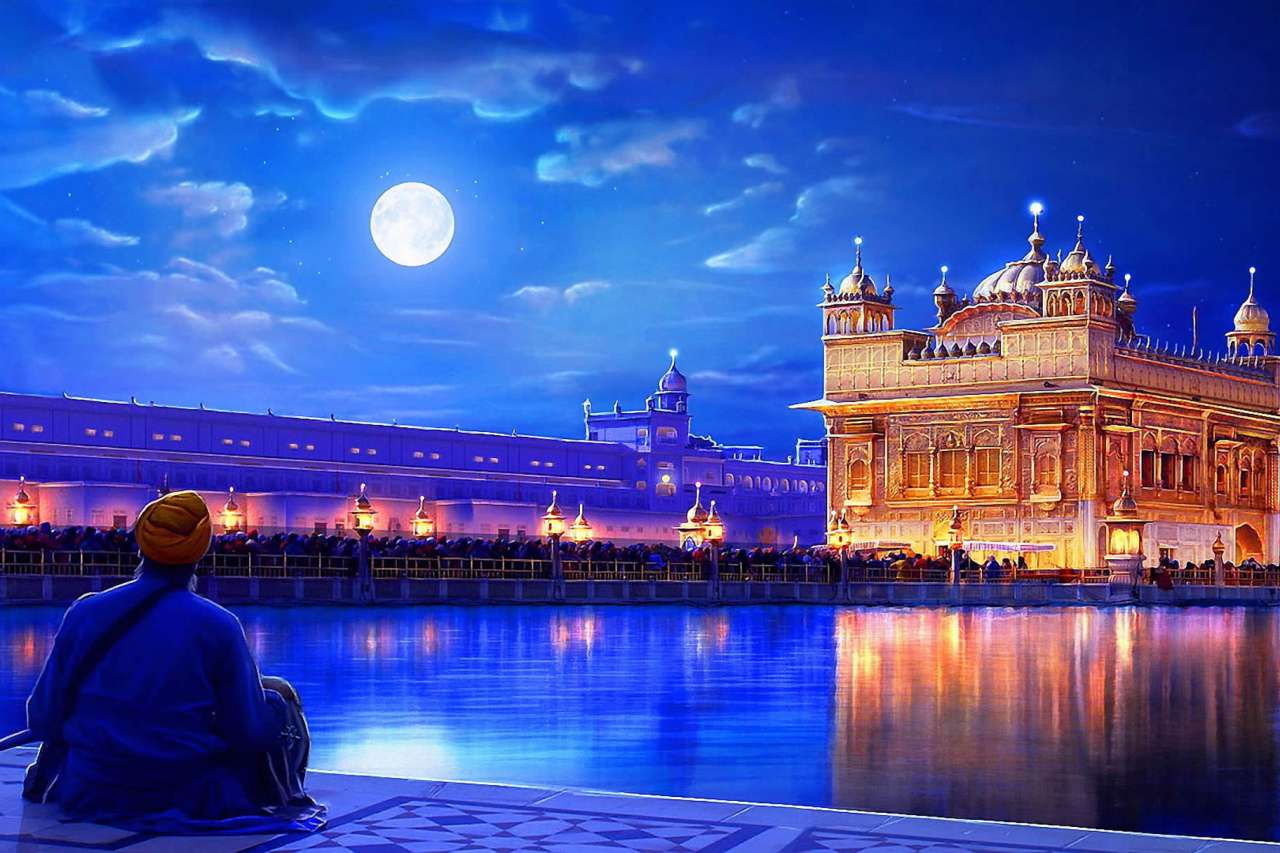 Golden Temple at Night Wallpapers - Top Free Golden Temple at Night ...