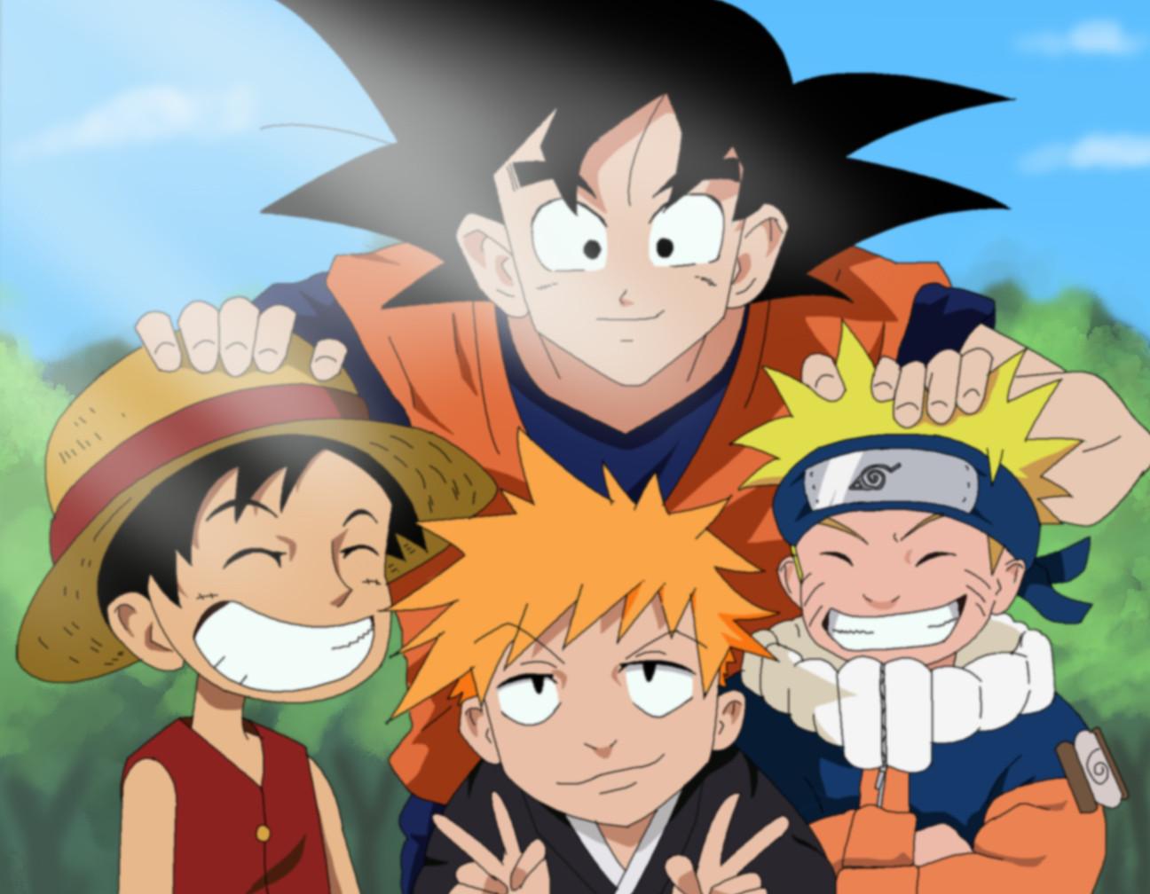 Big Three Anime Wallpapers - Top Free Big Three Anime Backgrounds ...