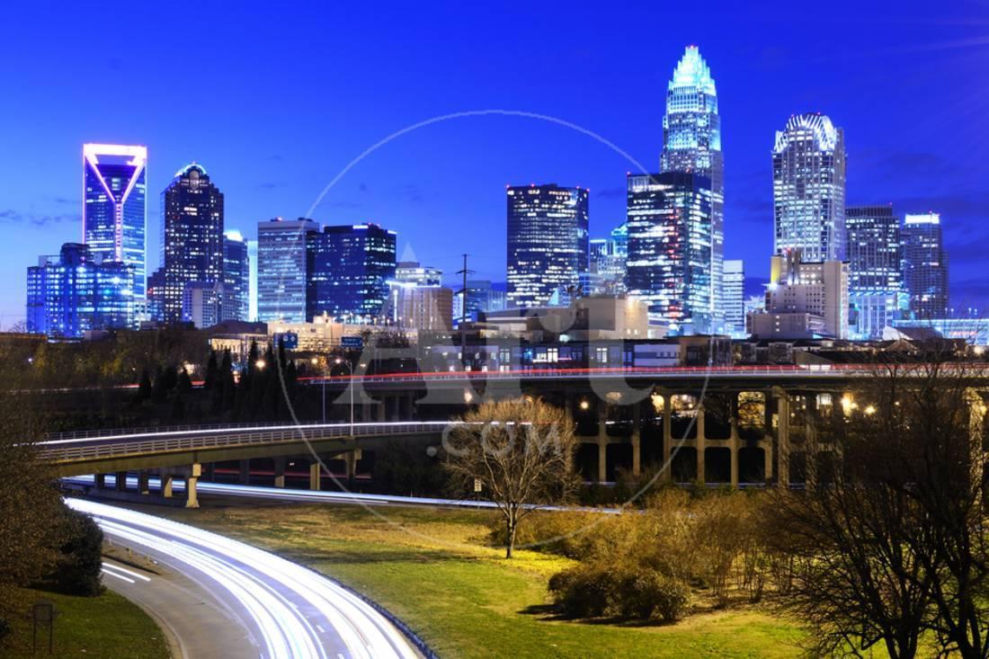 Charlotte Skyline Wallpapers - Top Free Charlotte Skyline Backgrounds ...