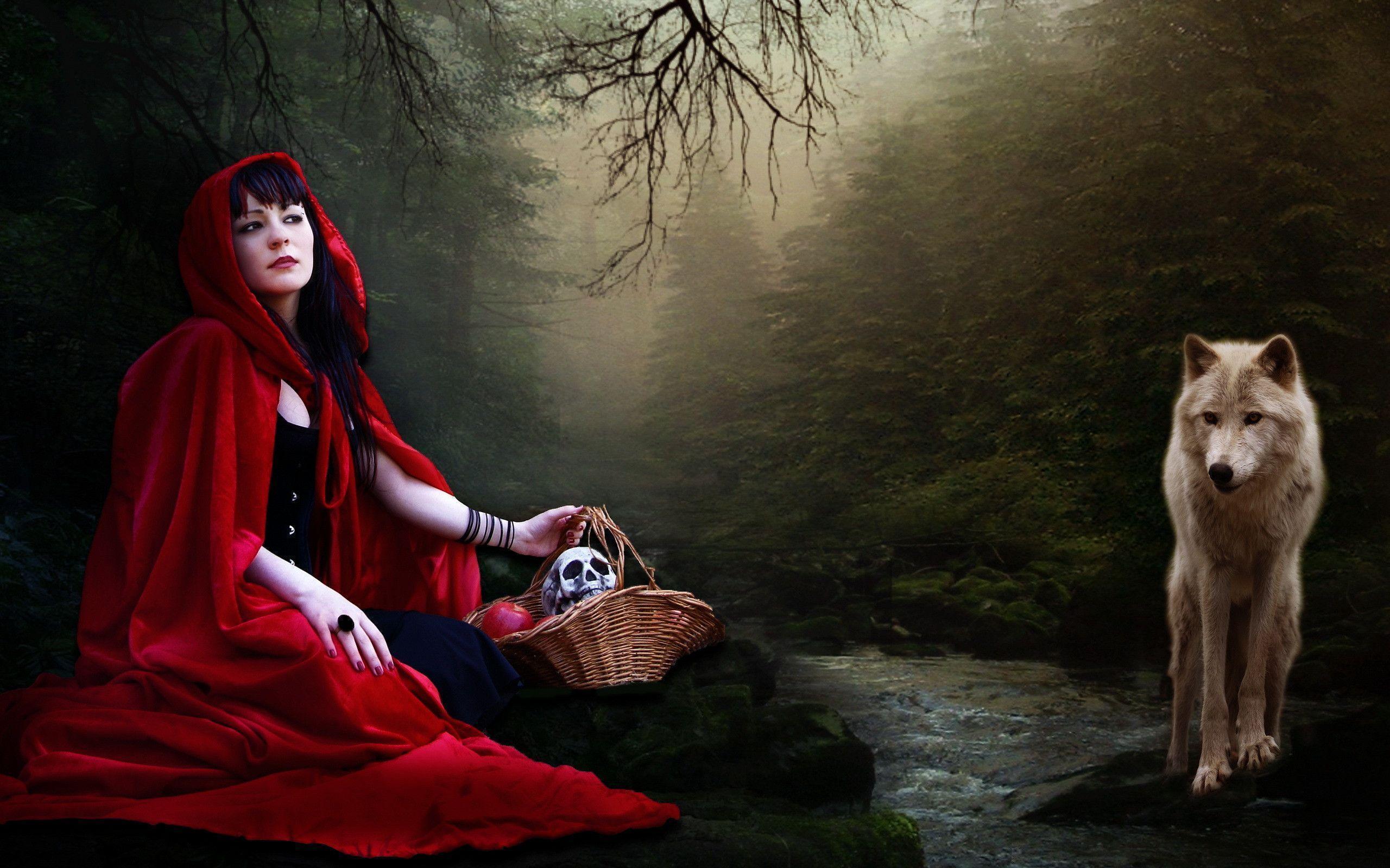 Red Riding Hood Wallpapers - Top Free Red Riding Hood Backgrounds ...