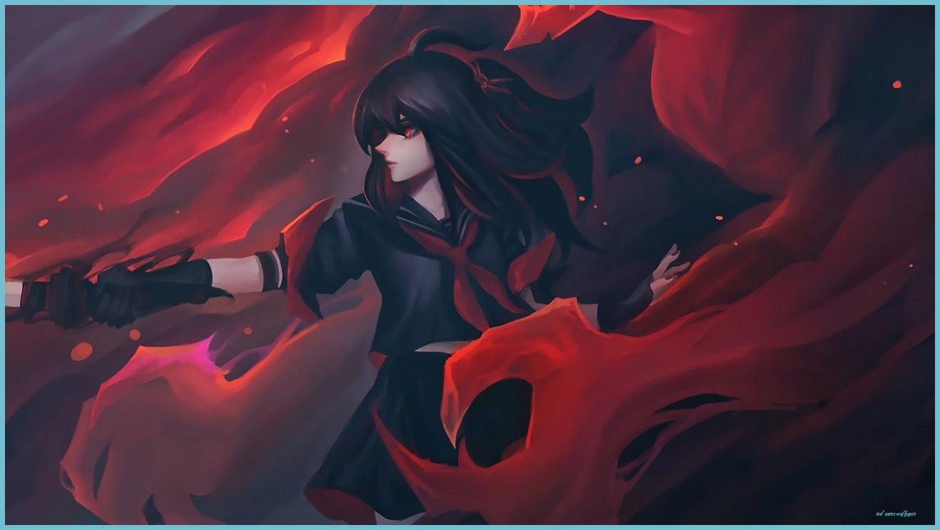 Cool Red Anime Wallpapers - Top Free Cool Red Anime Backgrounds ...