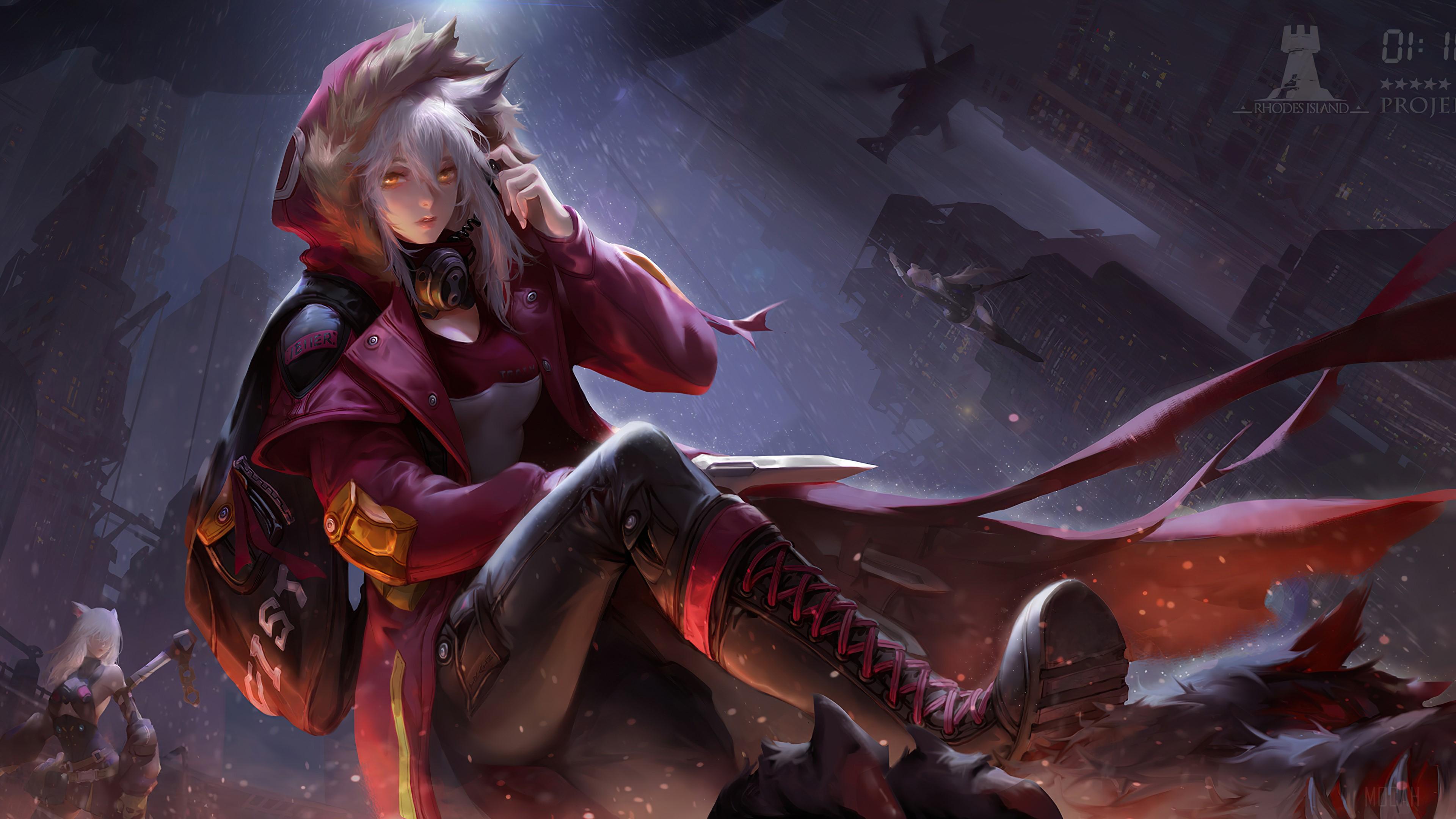 Anime Girl Red Wallpapers - Top Free Anime Girl Red Backgrounds ...