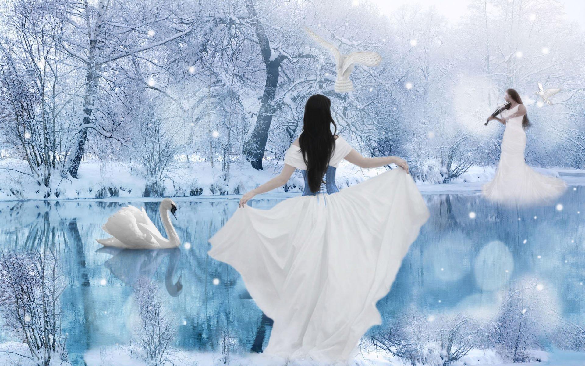 Winter Fantasy Wallpapers - Top Free Winter Fantasy Backgrounds ...