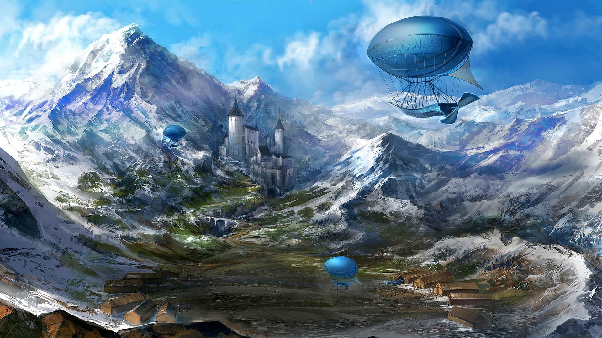 Winter Fantasy Wallpapers - Top Free Winter Fantasy Backgrounds ...