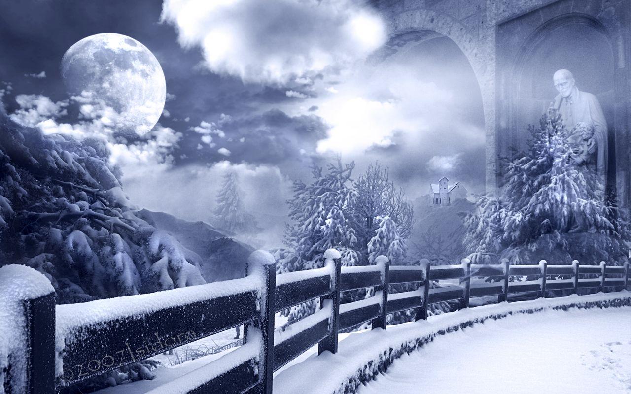Winter Fantasy Wallpapers - Top Free Winter Fantasy Backgrounds ...