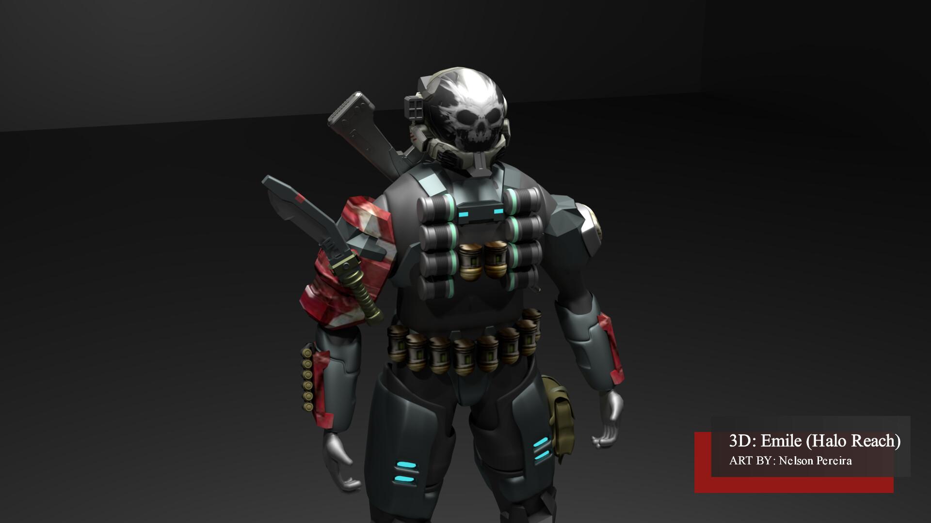 Halo Reach Emile Wallpapers - Top Free Halo Reach Emile Backgrounds ...