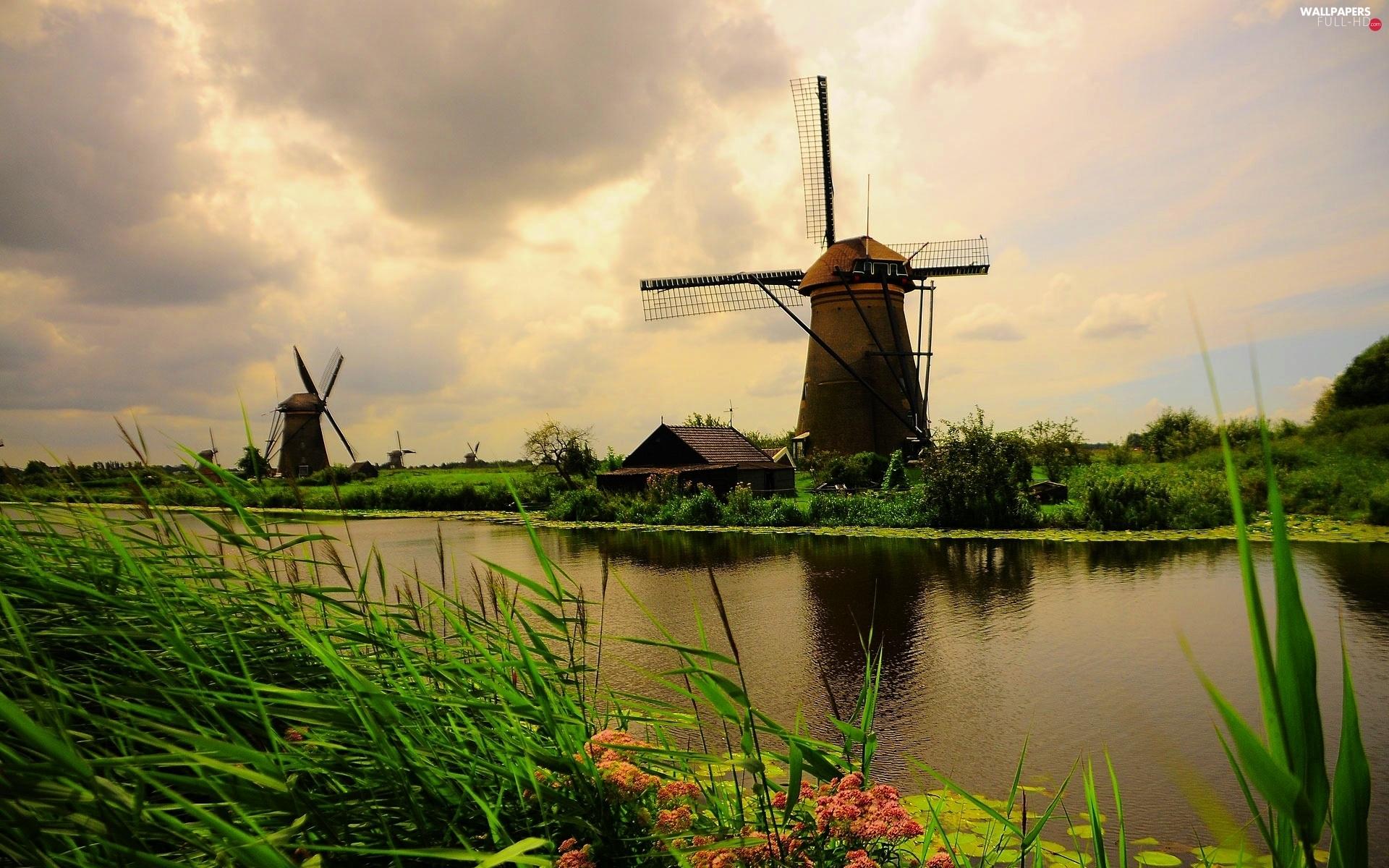 Windmills Wallpapers - Top Free Windmills Backgrounds - WallpaperAccess