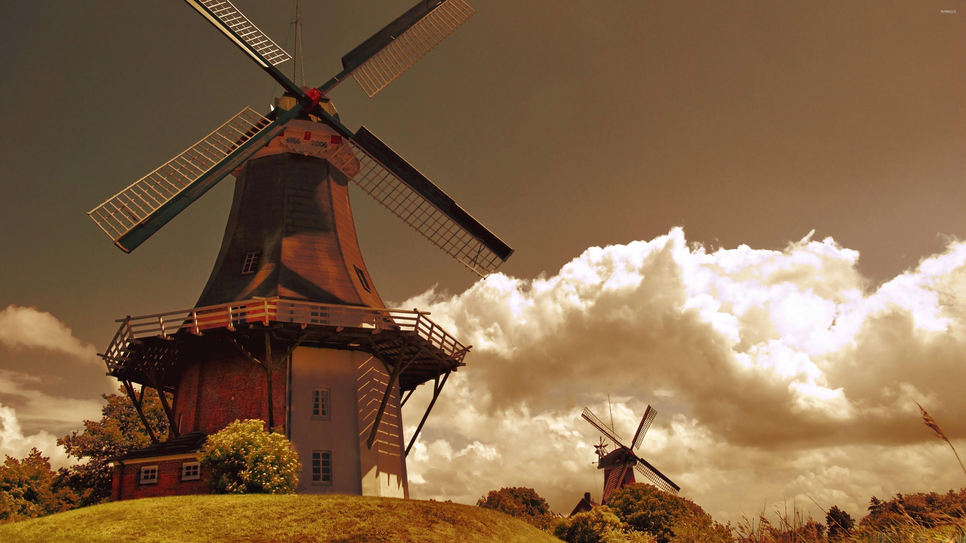Windmills Wallpapers - Top Free Windmills Backgrounds - WallpaperAccess