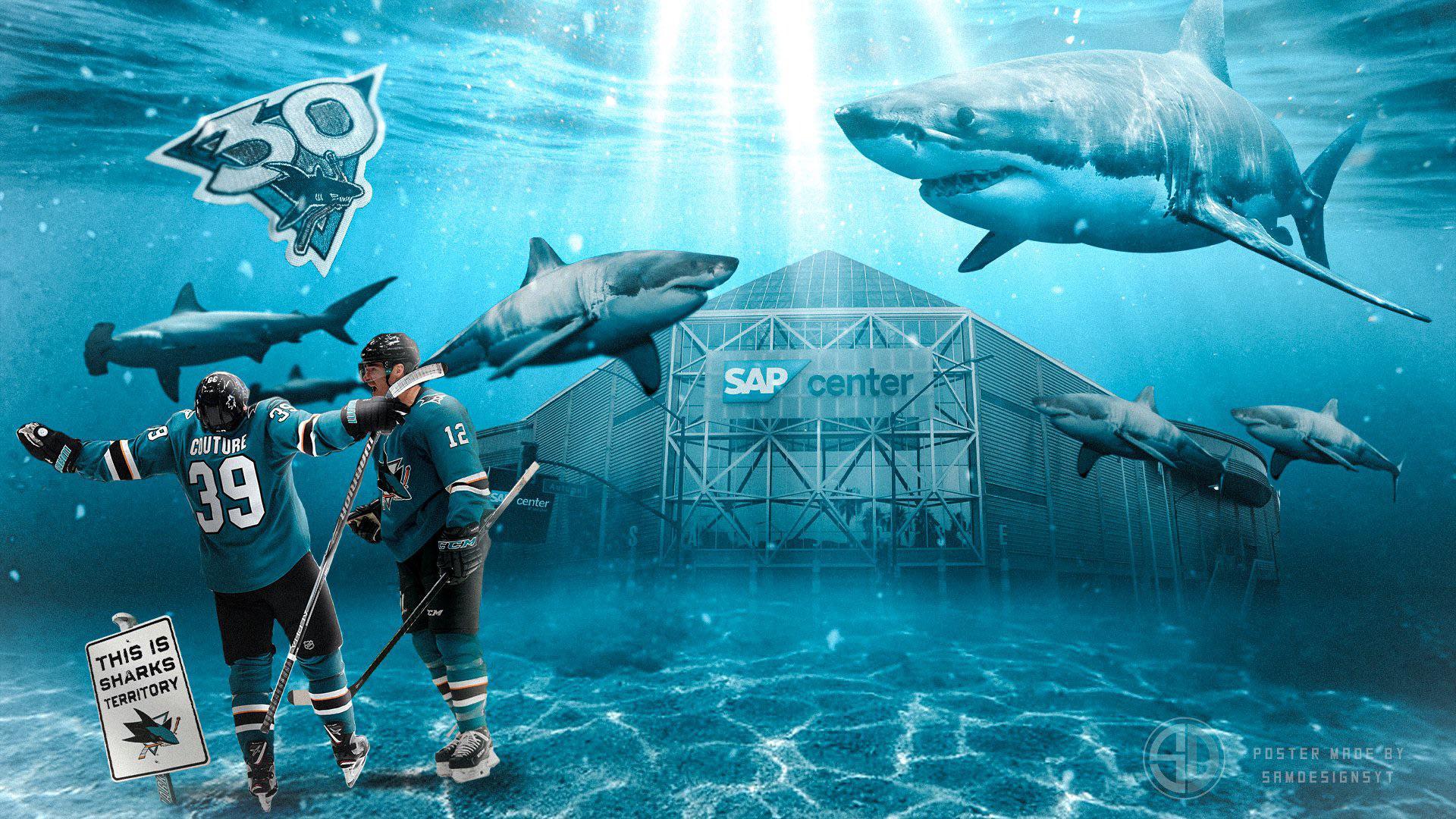 SJ Sharks Wallpapers - Top Free SJ Sharks Backgrounds - WallpaperAccess