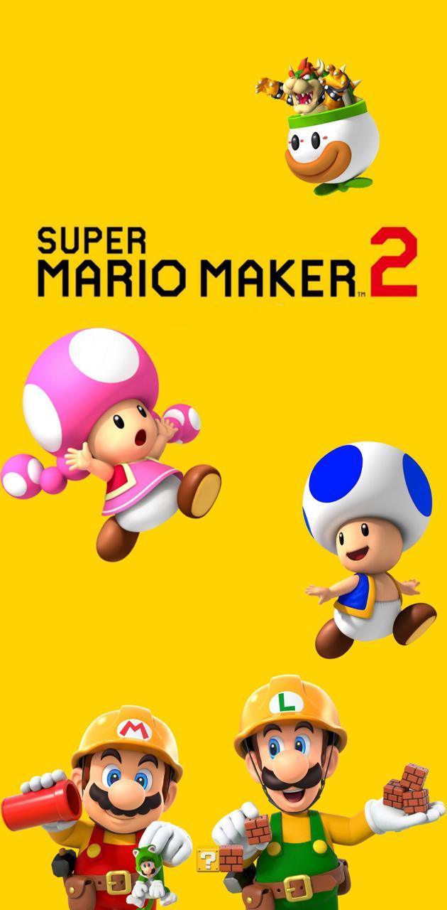 Super Mario Maker Wallpapers - Top Free Super Mario Maker Backgrounds ...