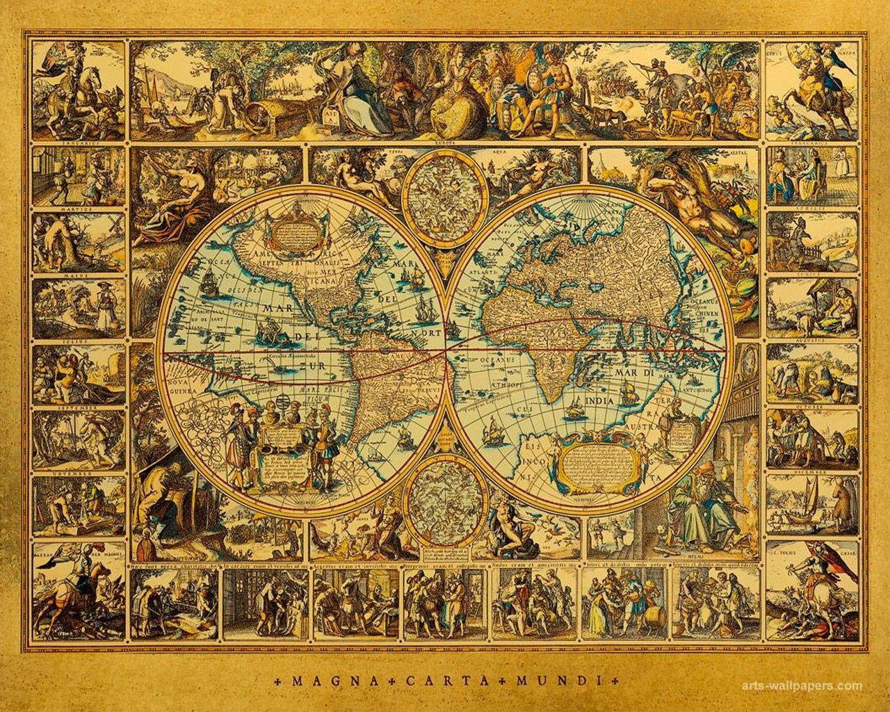 Map Art Wallpapers - Top Free Map Art Backgrounds - WallpaperAccess