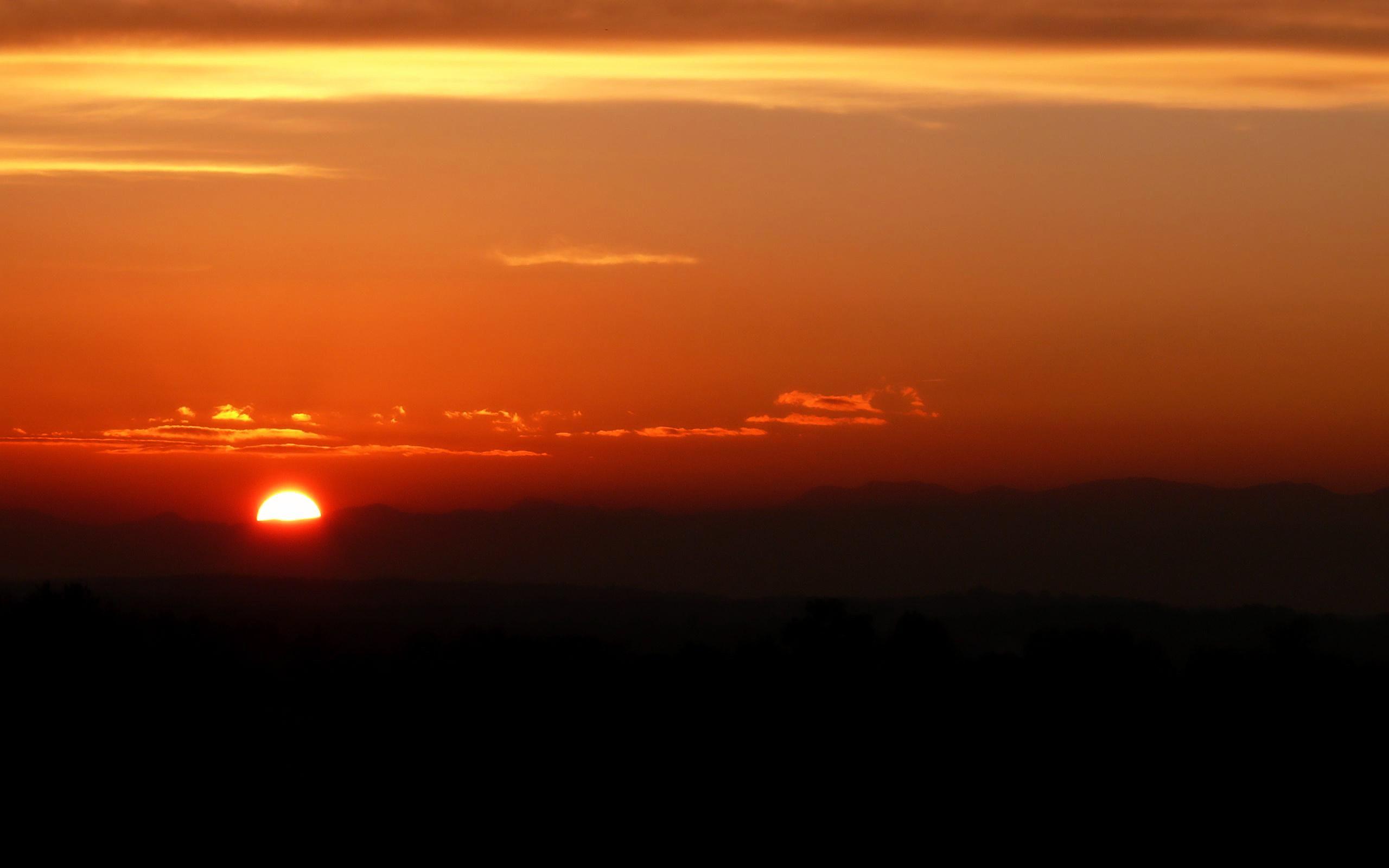 Black Sunset Wallpapers - Top Free Black Sunset Backgrounds ...