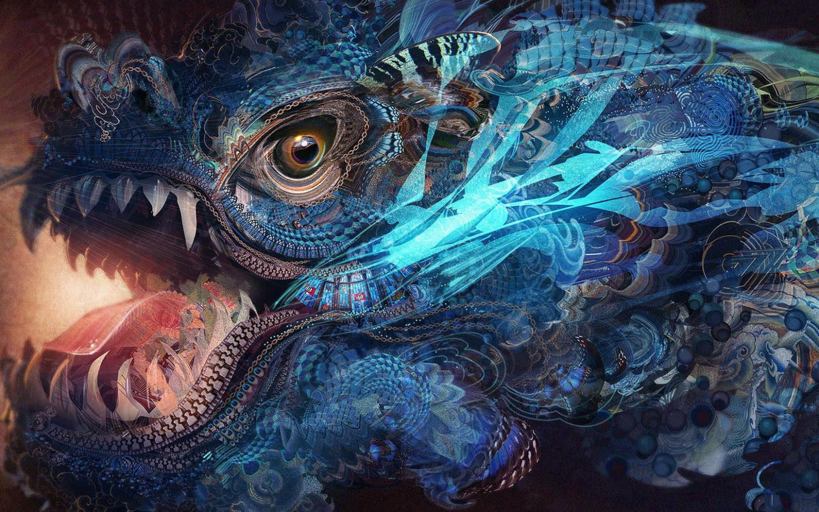 Dragon Geometric Wallpapers - Top Free Dragon Geometric Backgrounds ...