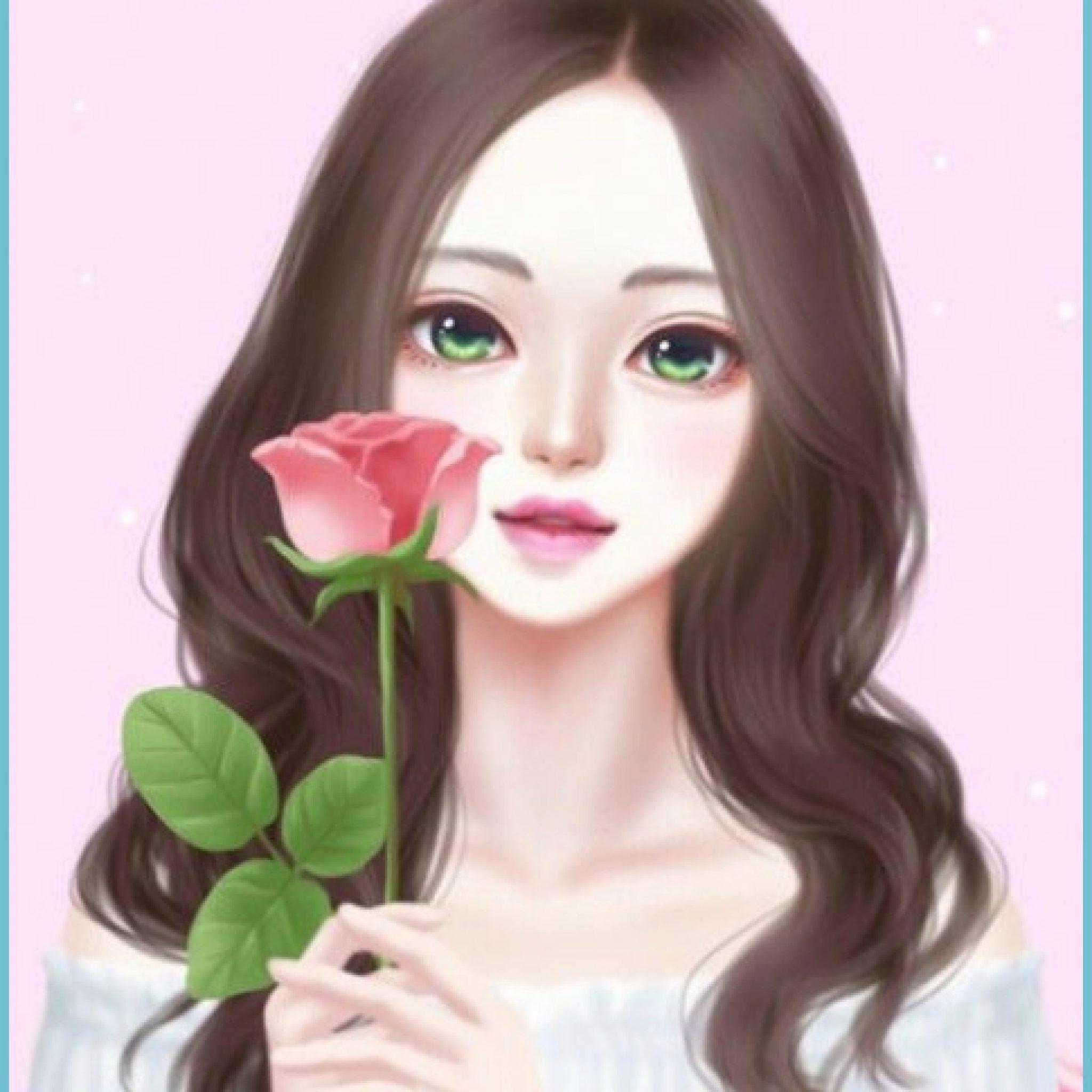 Beautiful Girl Cartoon Wallpapers - Top Free Beautiful Girl Cartoon ...