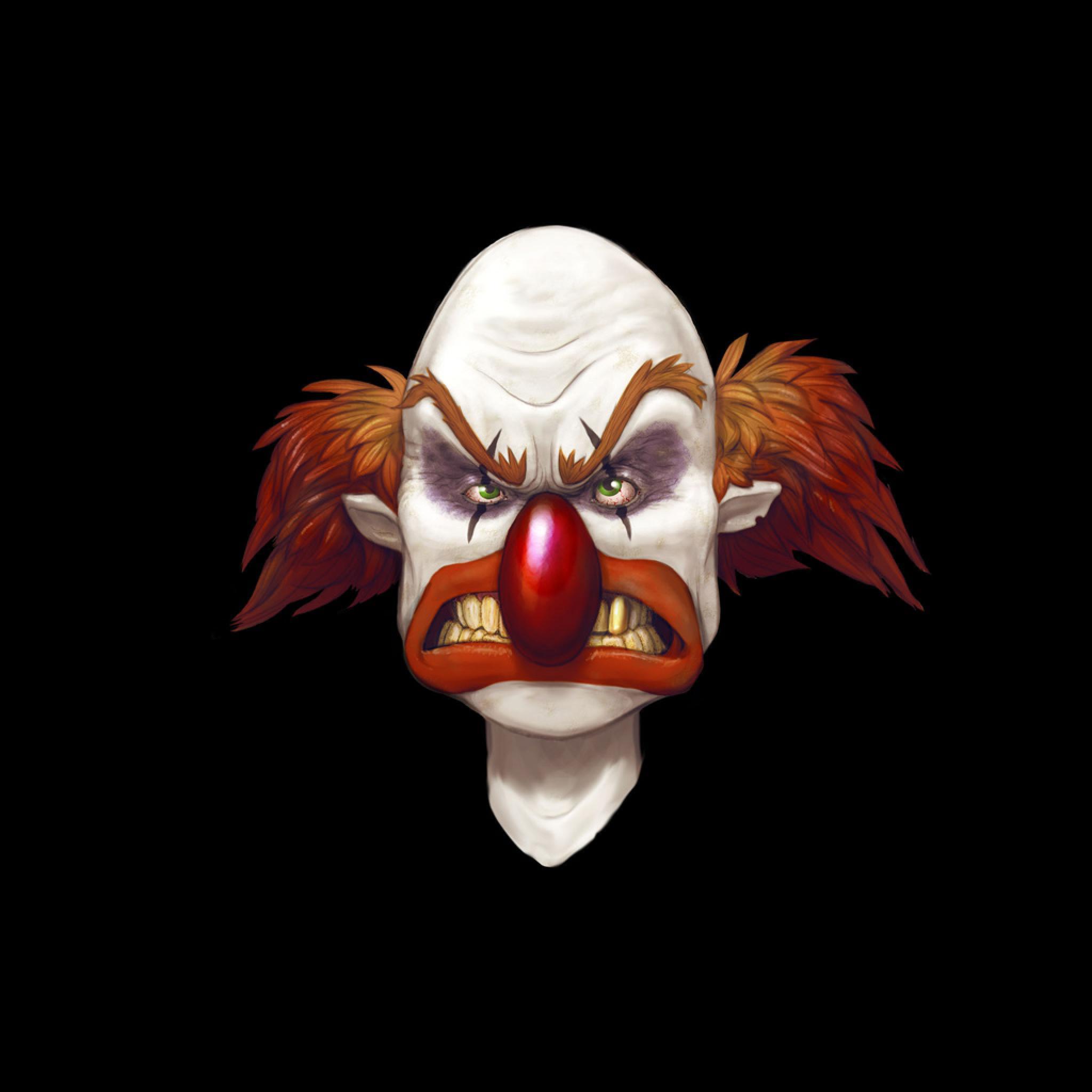 Scary Clown Face Wallpapers - Top Free Scary Clown Face Backgrounds ...