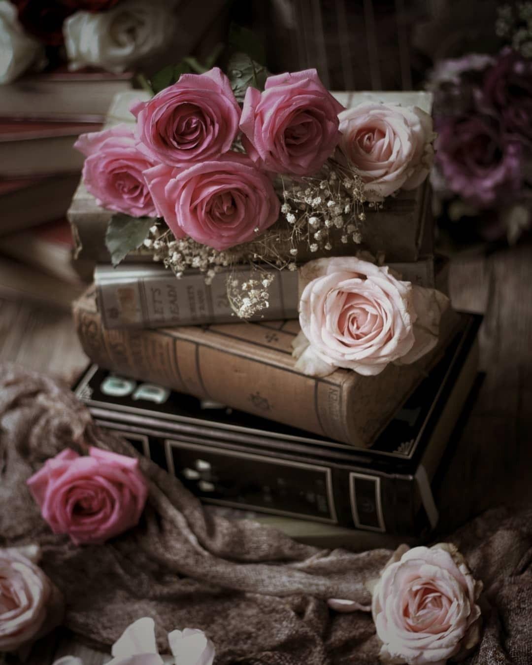 Book Flower Wallpapers - Top Free Book Flower Backgrounds - WallpaperAccess