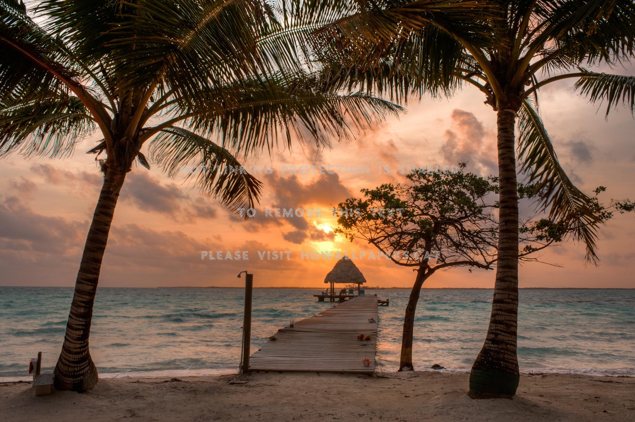 Belize Sunset Desktop Wallpapers - Top Free Belize Sunset Desktop ...