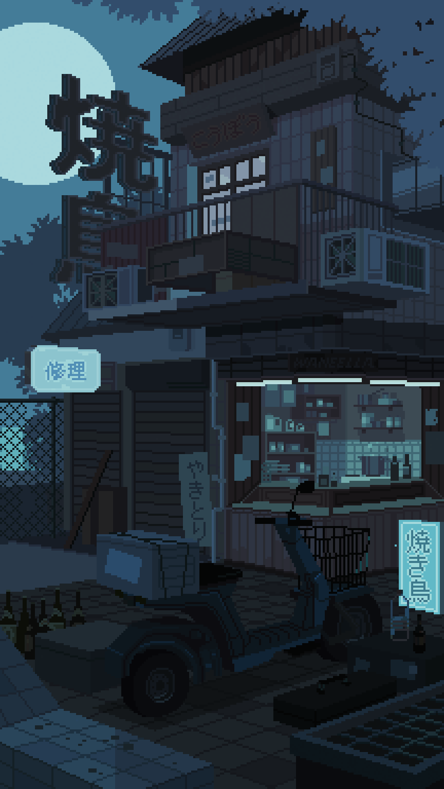 Japanese Pixel Wallpapers - Top Free Japanese Pixel Backgrounds ...