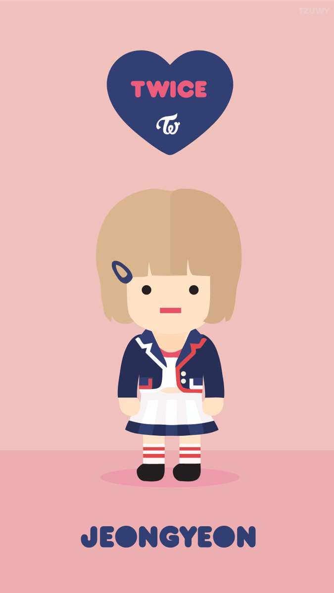 Twice Cartoon Wallpapers - Top Free Twice Cartoon Backgrounds ...